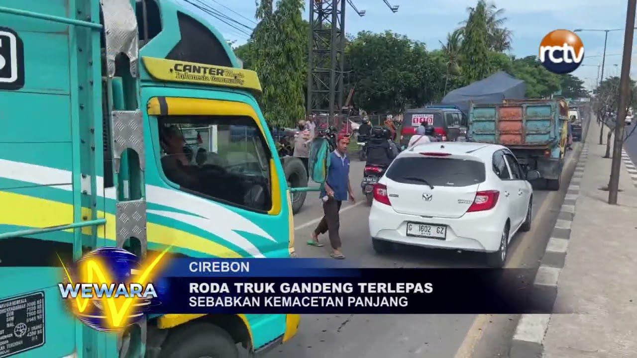 Roda Truk Gandeng Terlepas – Radar Cirebon Televisi