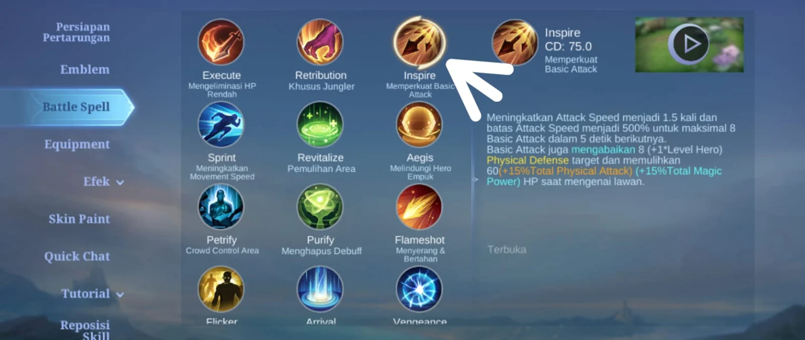 Lebih Cepat dan Lebih Mematikan: Inilah 5 Spell Inspire Juara Attack ...