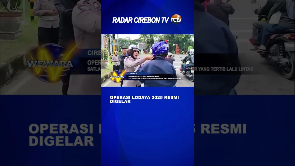 Operasi Lodaya 2025 Resmi Digelar – Video – Radar Cirebon Televisi