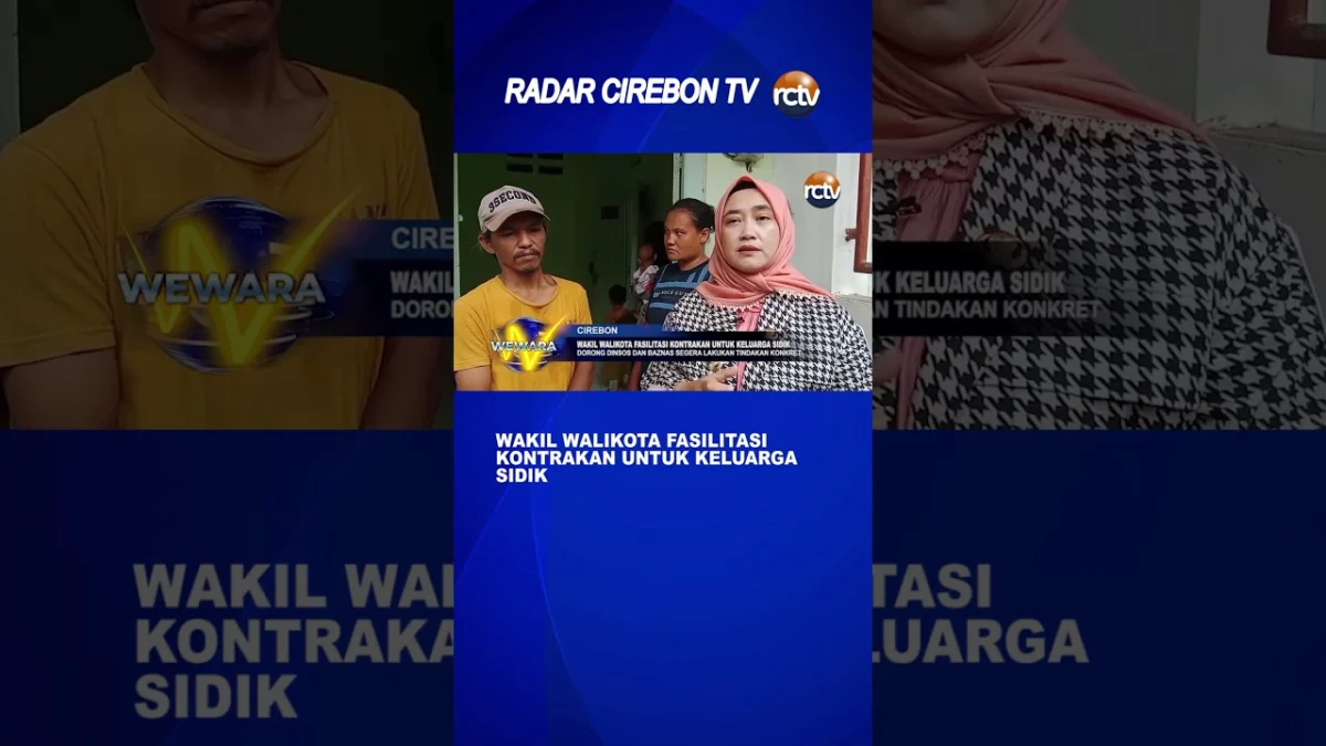 Wakil Walikota Fasilitasi Kontrakan untuk Keluarga Sidik – Video ...