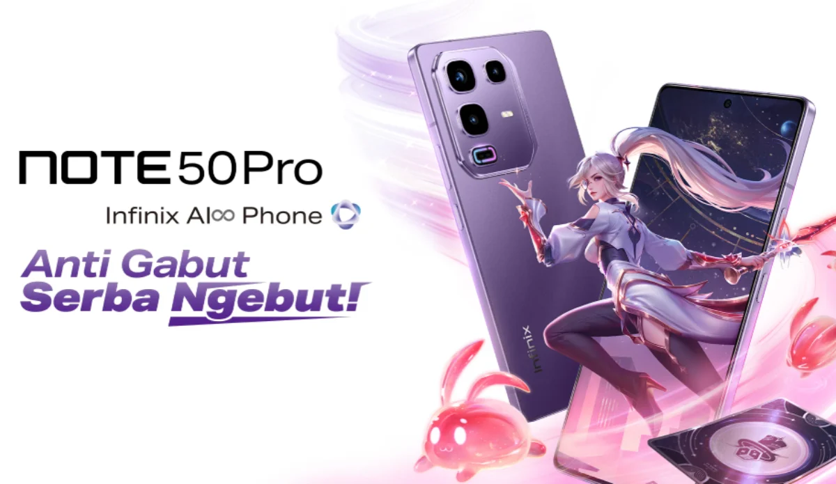 Resmis Rilis di Indonesia! Infinix Note 50 Pro dengan Harga Rp3 Jutaan ...