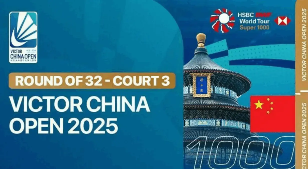 Pertandingan Badminton China Open 2025 Dimulai Har Ini! Cek Jadwal dan ...