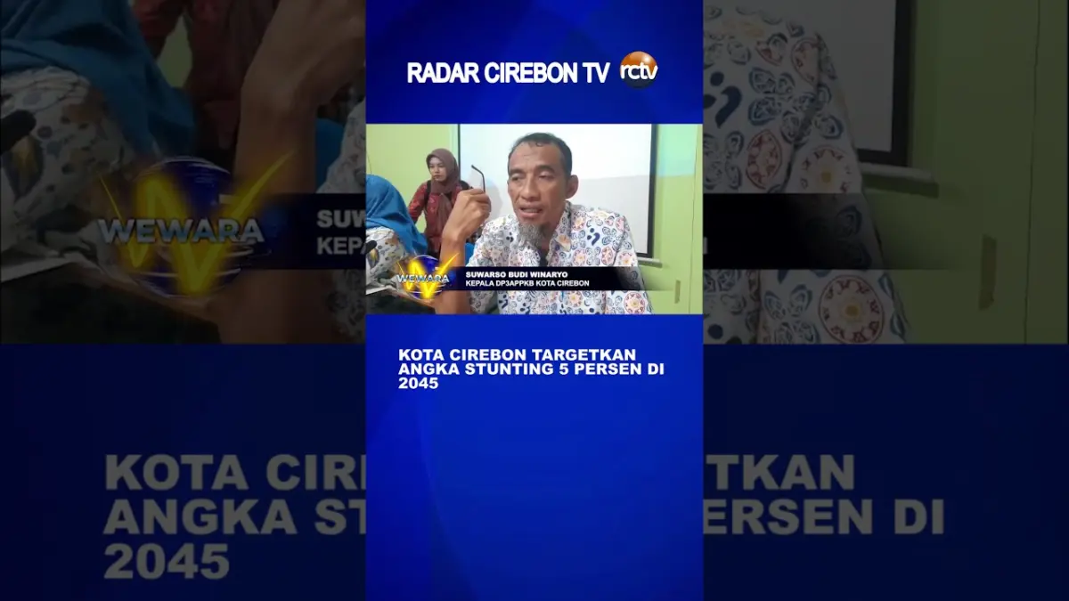 Kota Cirebon Targetkan Angka Stunting 5 Persen Di 2045 – Video – Radar Cirebon Televisi