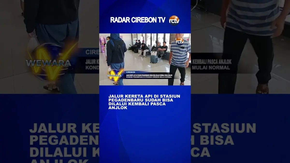 Jalur Kereta Api Di Stasiun Pegadenbaru Sudah Bisa Dilalui Kembali ...