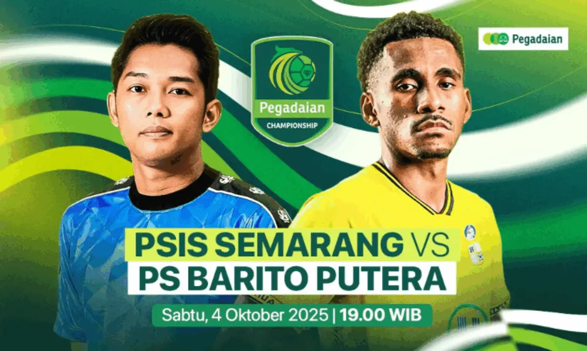 Pantau Jadwal PSIS Semarang vs Barito Putera Liga 2 Championship 2025/ ...