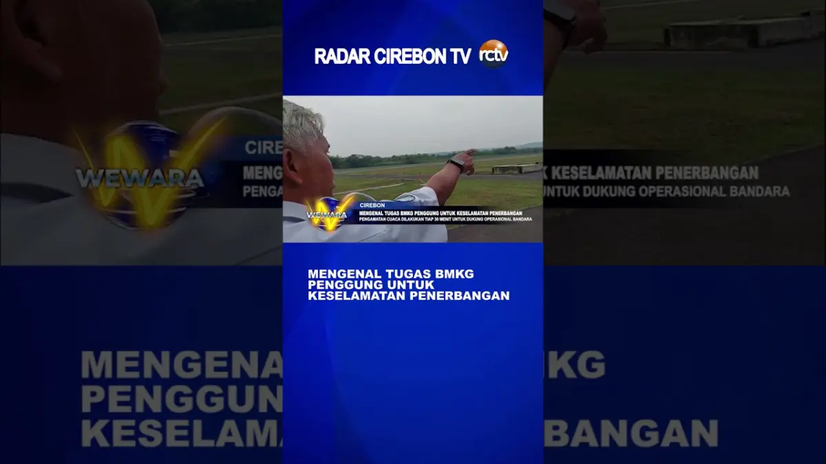 Mengenal Tugas BMKG Penggung Untuk Keselamatan Penerbangan – Video ...
