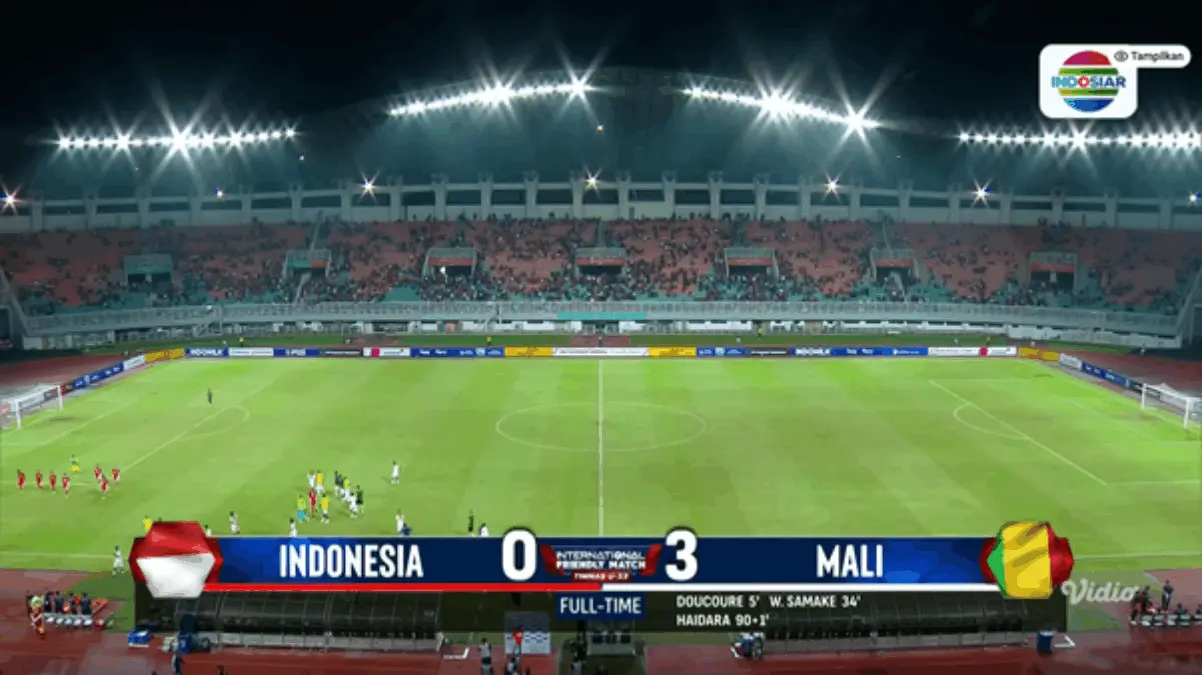 Hasil Pertandingan Timnas U23 Indonesia vs Mali Leg 1 Friendly Match ...