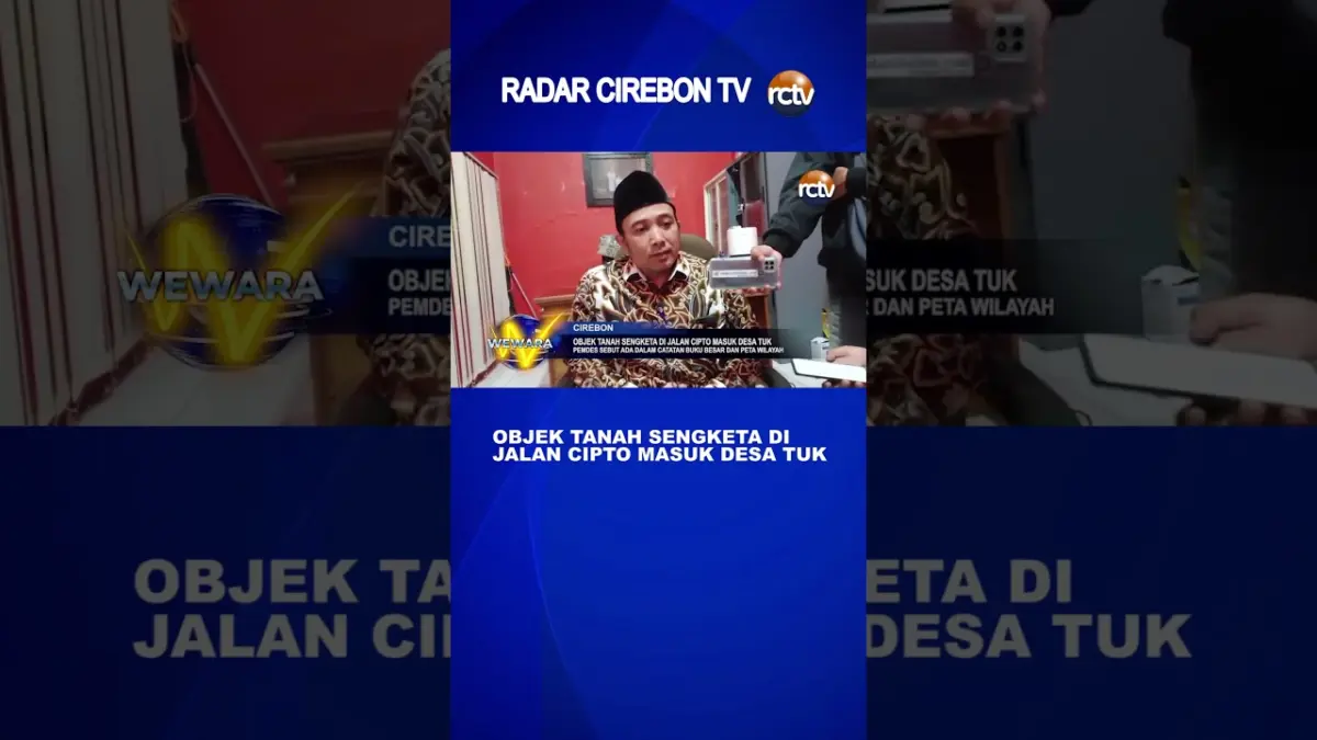Objek Tanah Sengketa Di Jalan Cipto Masuk Desa Tuk – Video – Radar ...