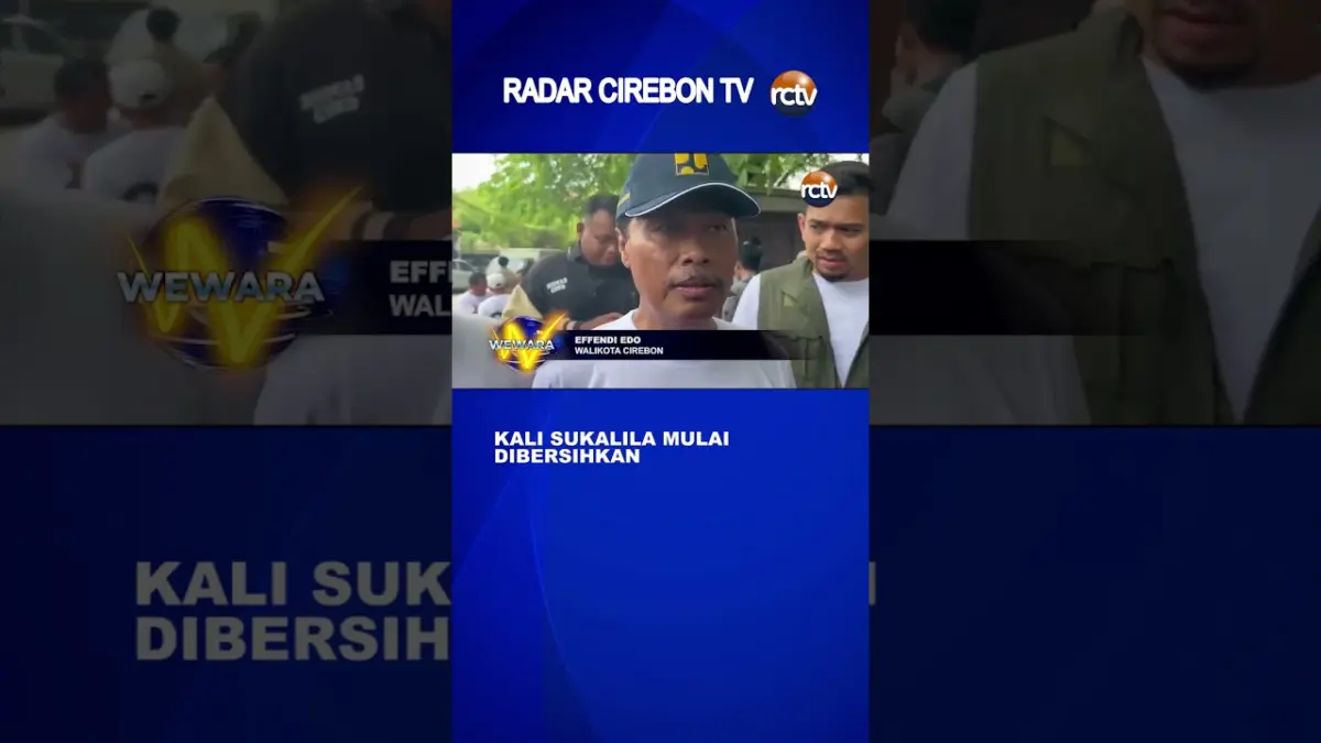 Kali Sukalila Mulai Dibersihkan – Video – Radar Cirebon Televisi