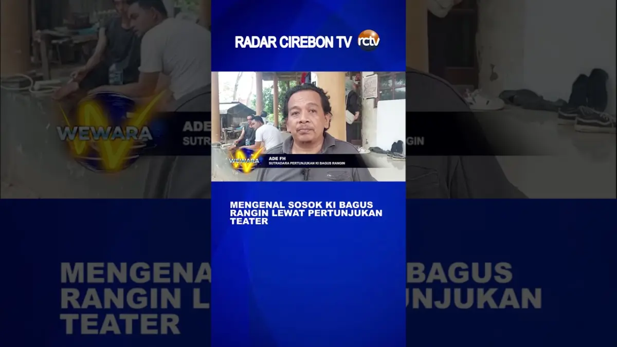 Mengenal Sosok Ki Bagus Rangin Lewat Pertunjukan Teater – Video – Radar ...