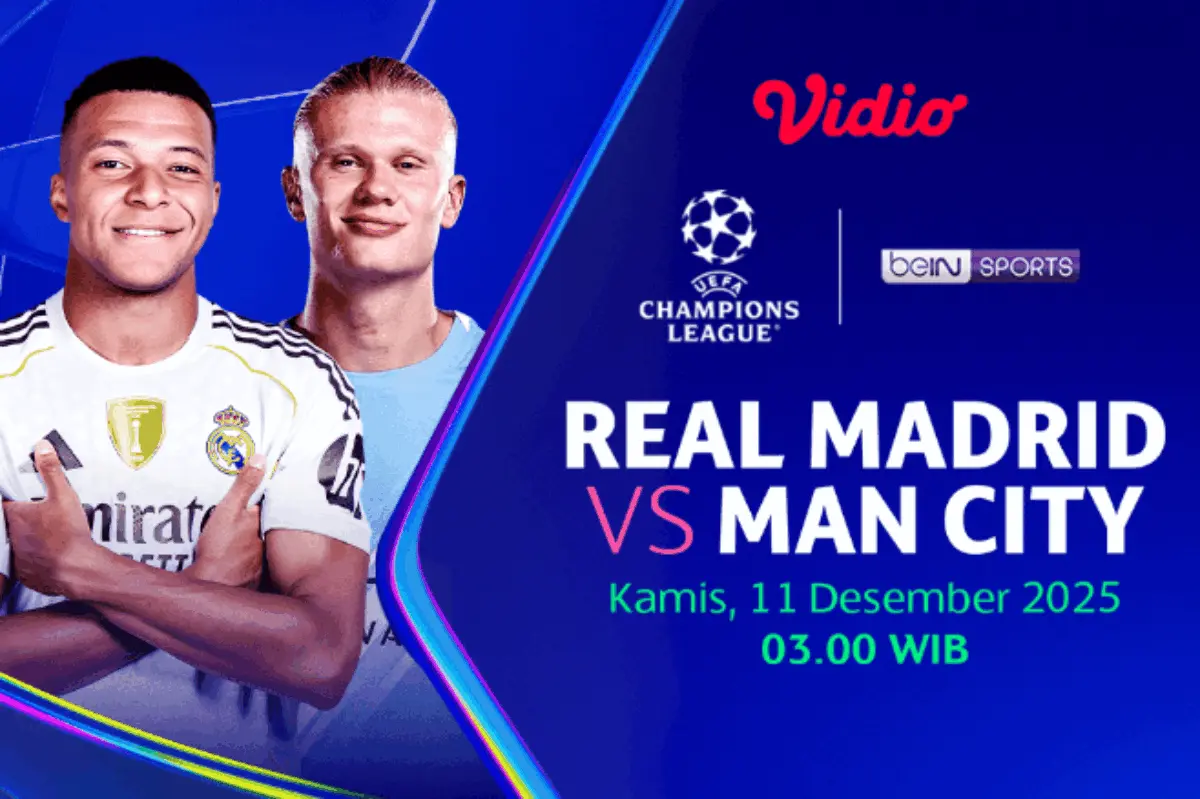 Jadwal dan Siaran Langsung Pertandingan Real Madrid vs Man City di UCL ...