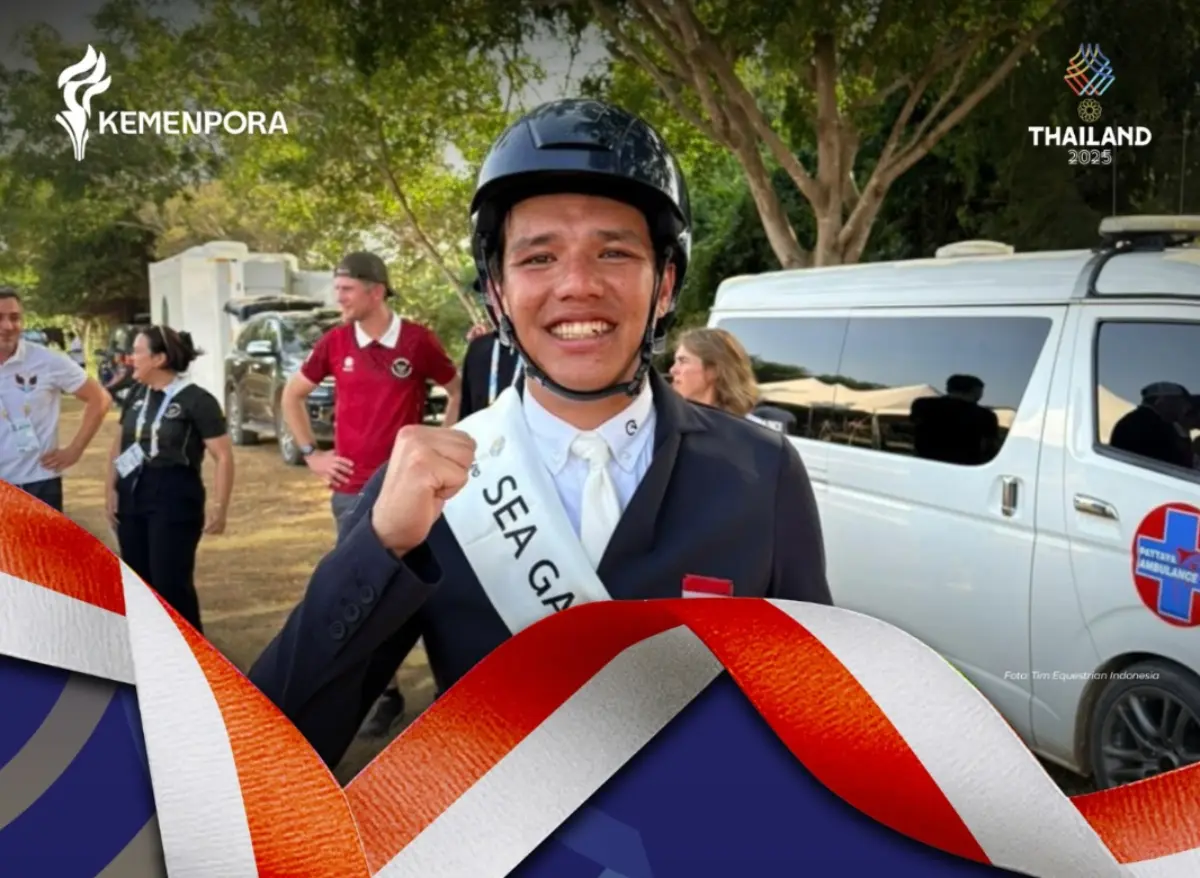 Brayen Nathan, Atlet Berkuda Indonesia Antar Indonesia Raih Emas ke-87 ...