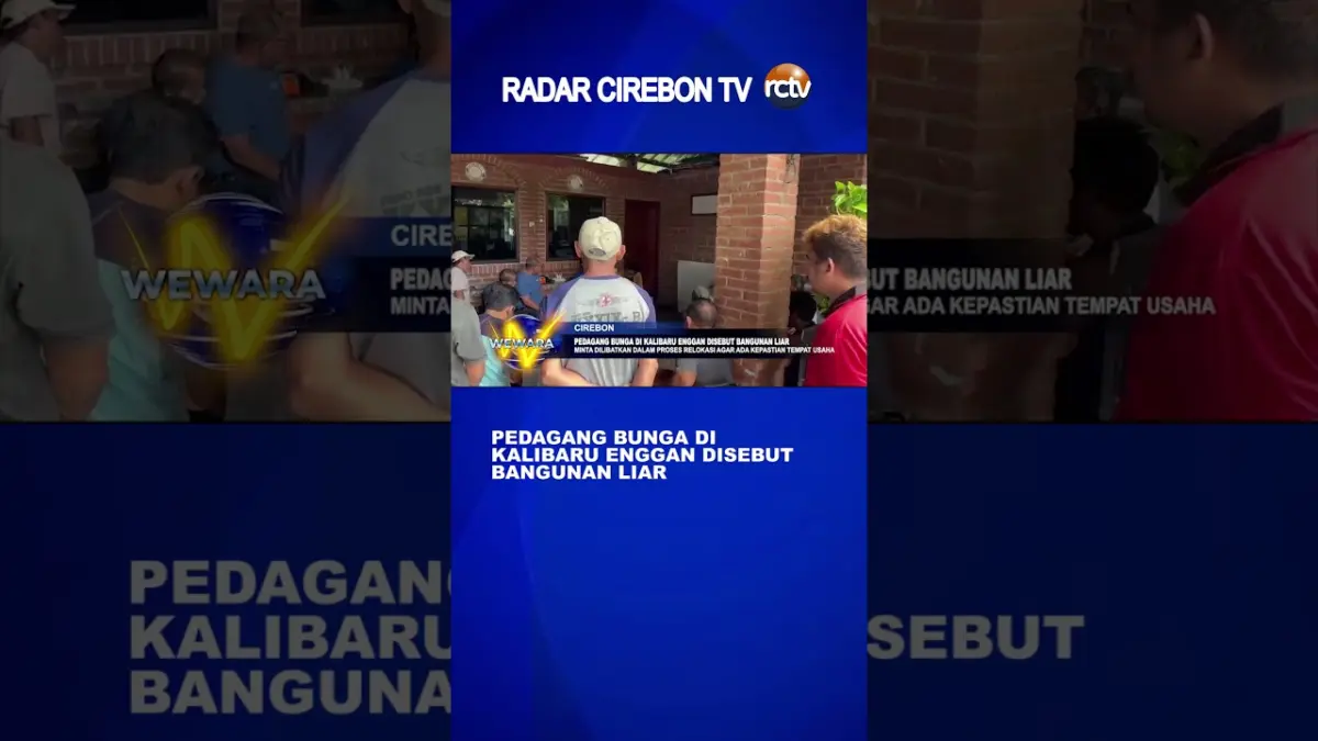 Pedagang Bunga Di Kalibaru Enggan Disebut Bangunan Liar – Video – Radar ...