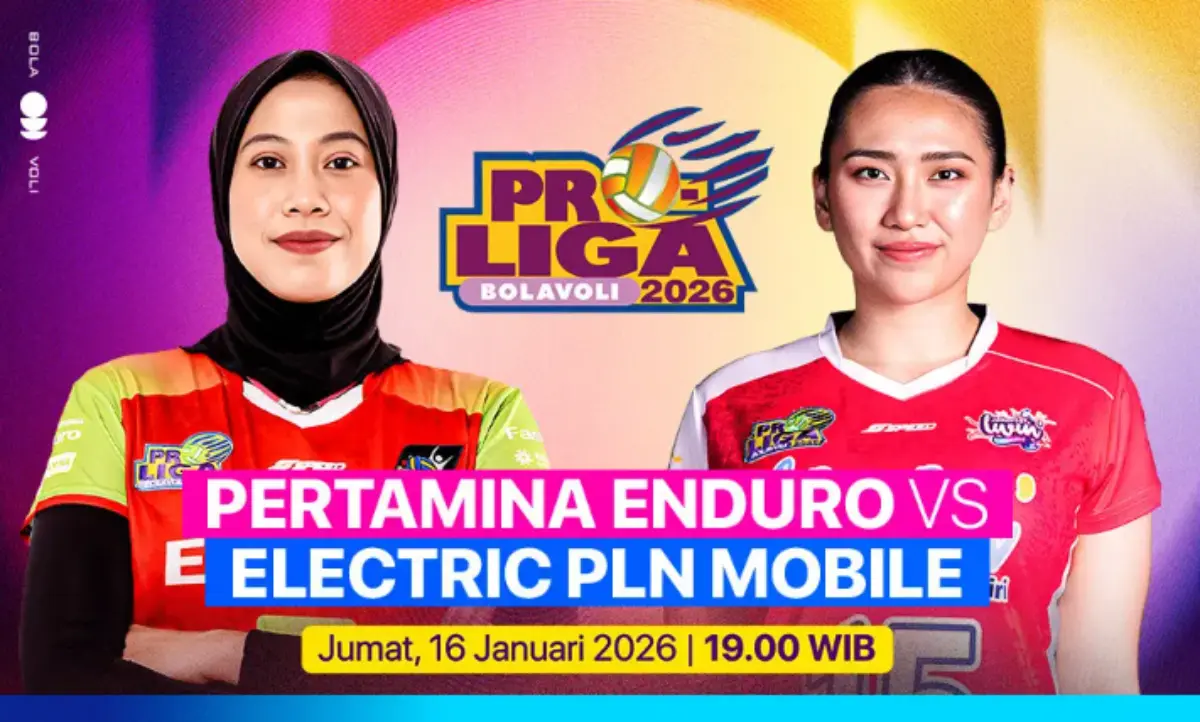 Jadwal Voli Proliga 2026 Seri Medan Hari Ini 16 Januari:Live di TV Moji ...