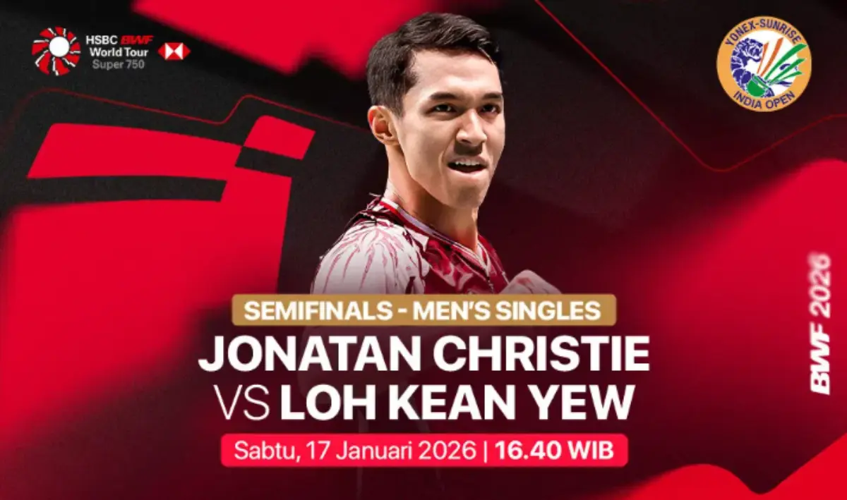 Nonton Pertandingan Jojo di Semifinal India Open 2026: Jadwal Live ...
