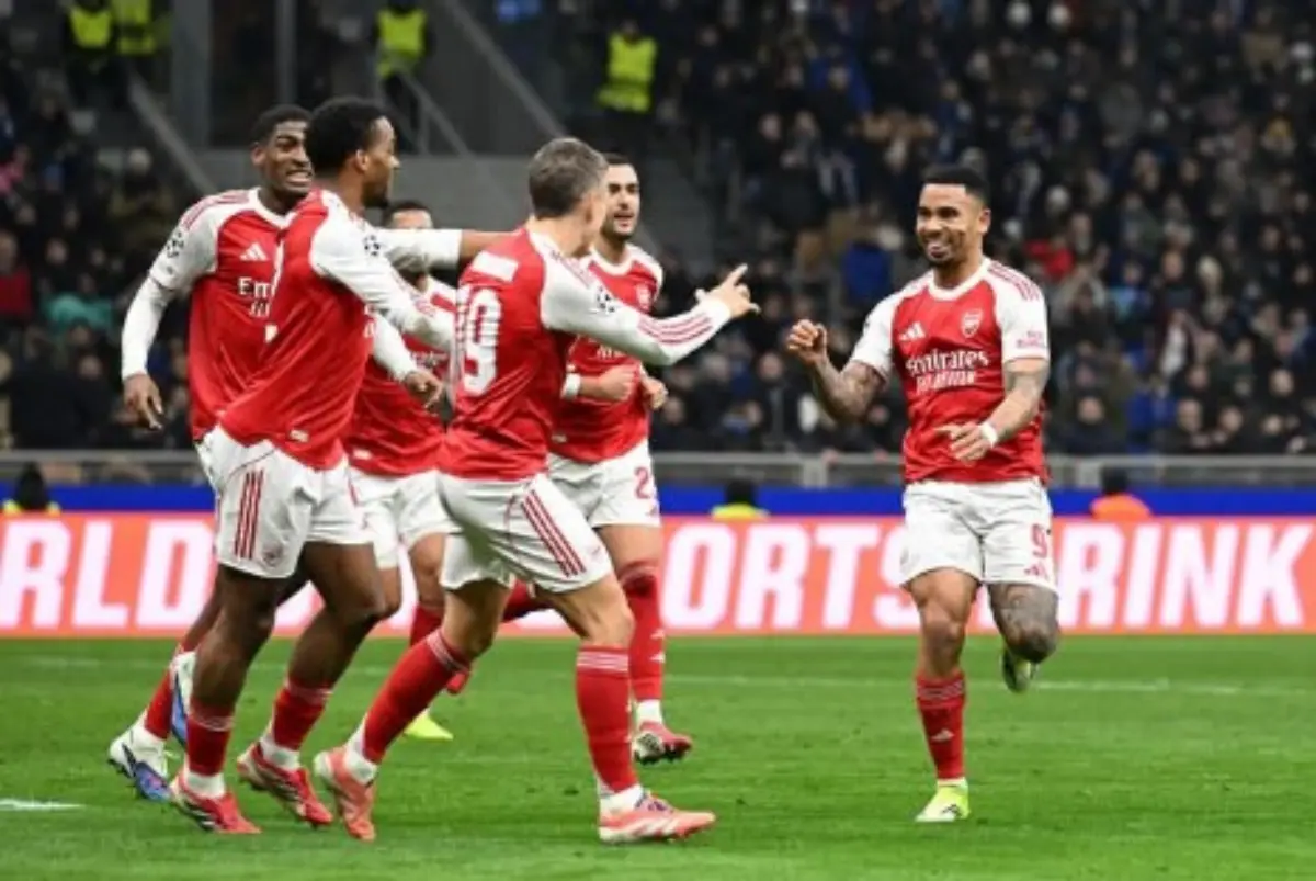 Arsenal Gilas Inter Milan 3-1 di Liga Champions 2025/26, Gabriel Jesus ...