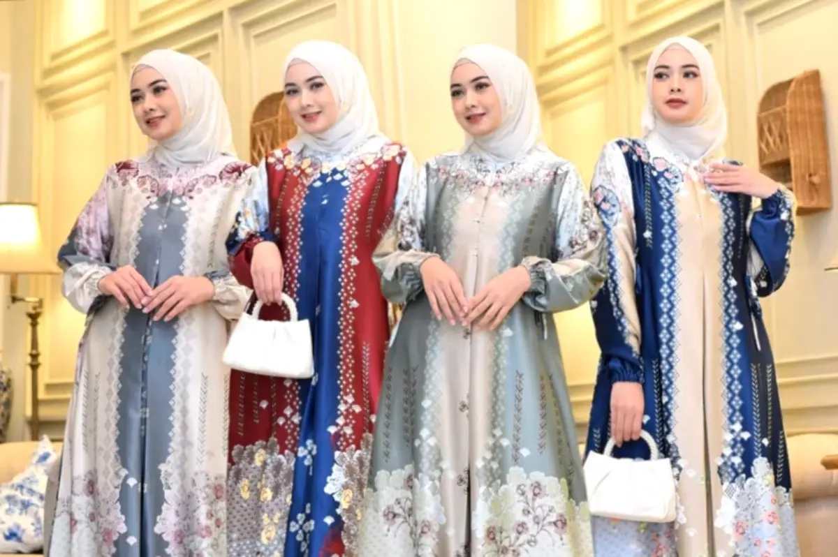 Tren Baju Lebaran 2026 Viral, Model Gamis Rompi Lepas Jadi Primadona ...