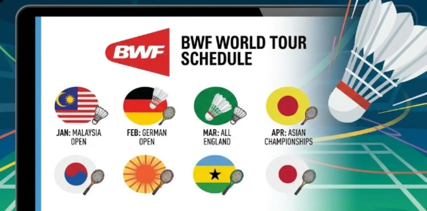 Jadwal Lengkap Turnamen BWF 2026: Aksi Wakil Indonesia di Kalender Bulu ...