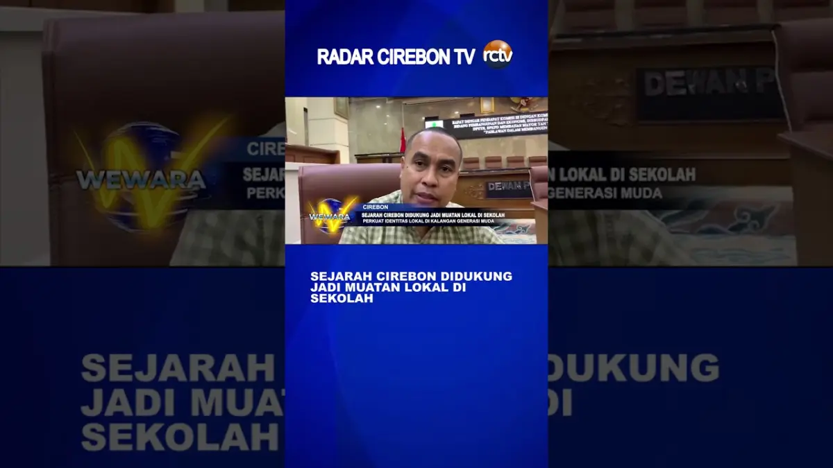 Sejarah Cirebon Didukung Jadi Muatan Lokal Di Sekolah – Video – Radar ...